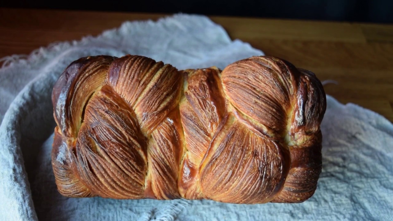 Pan de molde de masa danesa - Laminated Danish sandwich loaf - YouTube