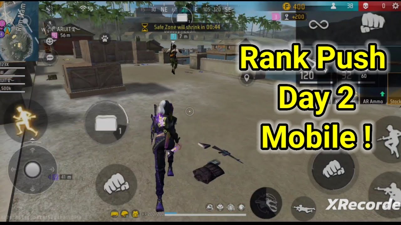 Rank Push Day 2 Mobile - YouTube