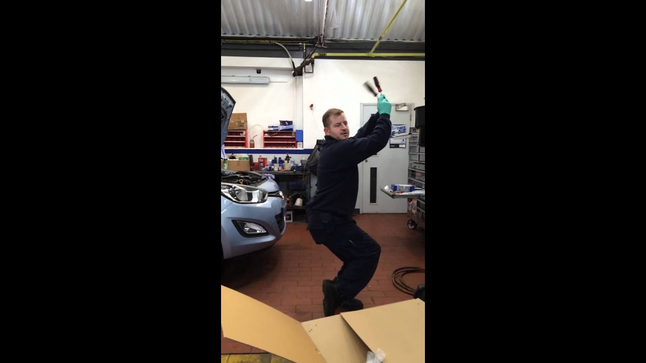 Dancing Mechanic - YouTube