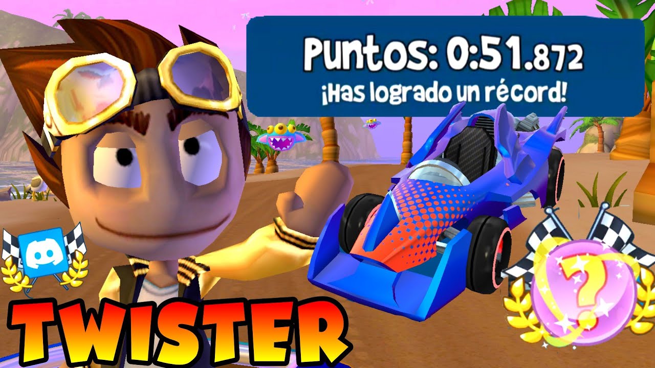 COMO GANAR AL TWISTER BEACH BUGGY RACING 2 🥵🔥 - YouTube