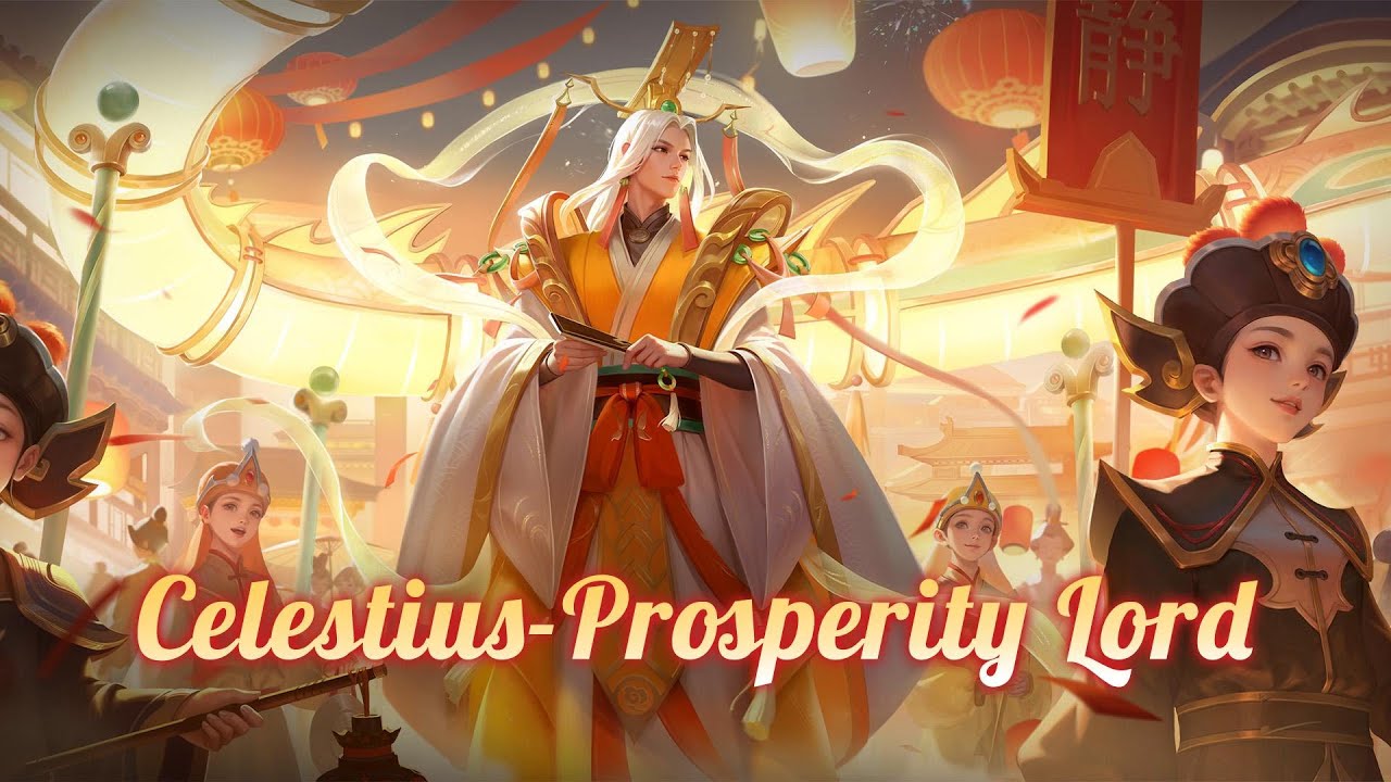 Preview | Celestius - Prosperity Lord| Heroes Evolved | NetDragon - YouTube