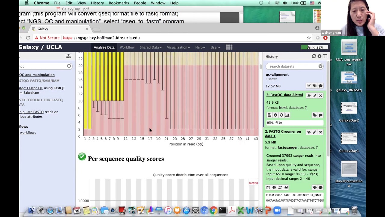 W4: Galaxy for NGS Data Analysis - Day 2 - YouTube