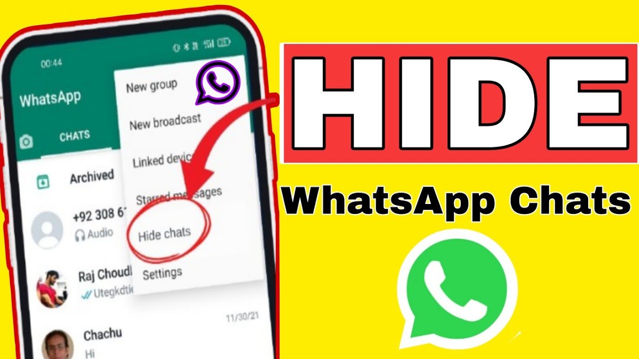 Hide WhatsApp Chats || How To Hide Whatsapp Chat || Hide Whatsapp Chat ...
