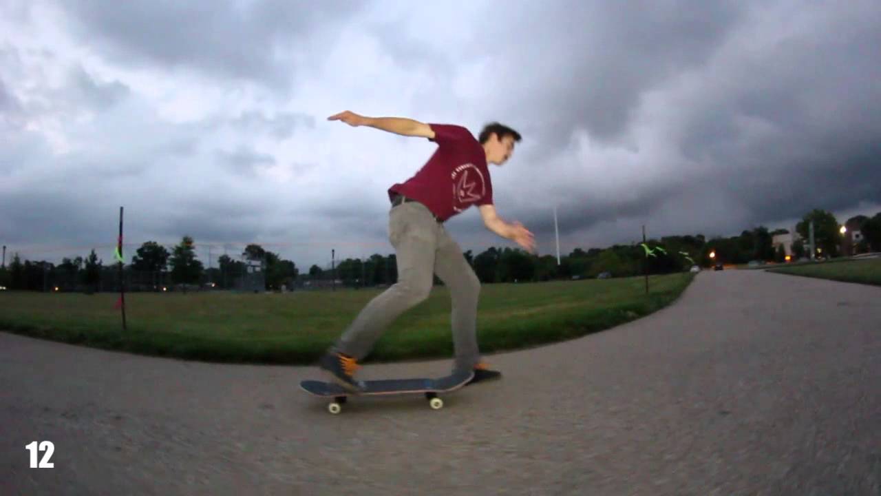 12 Tre Flips In A Row!! - YouTube