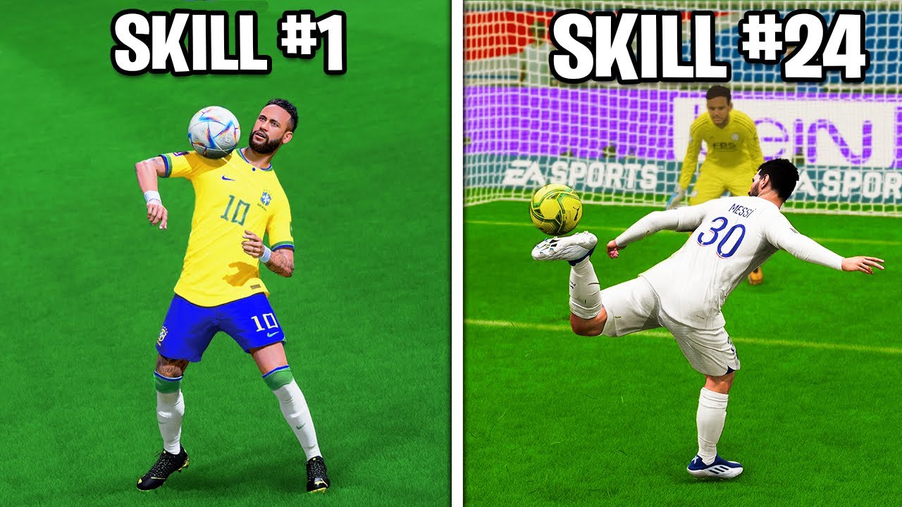 I Learned 24 Hardest FIFA Skills In 24 Hours... - YouTube