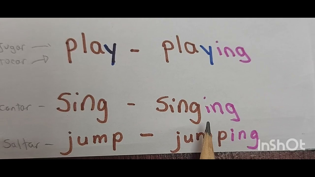 Inglés Básicos 11 🌟 ING Lista de Verbos y su significado - YouTube