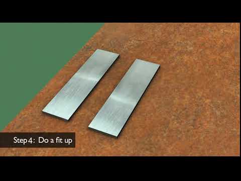Weld pad using SMAW G1 - YouTube