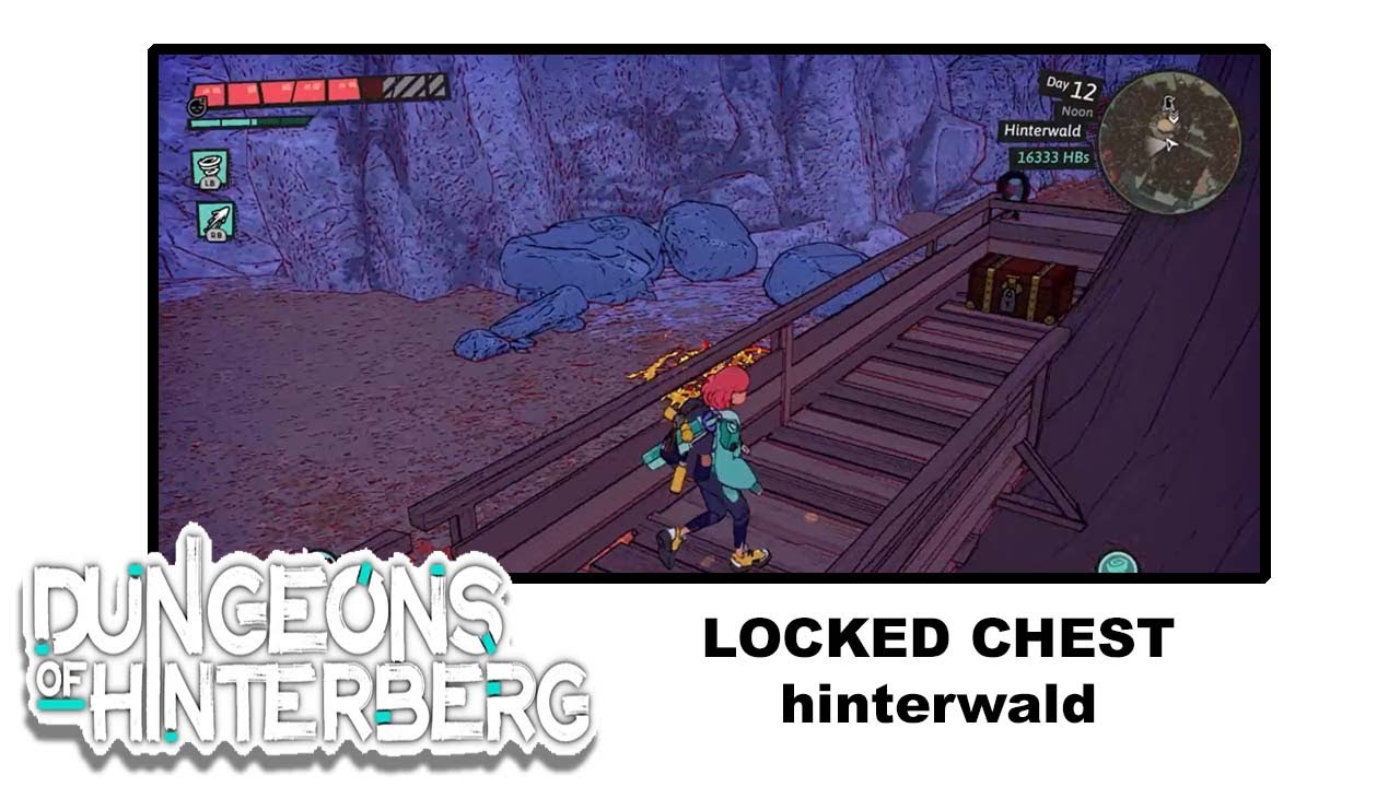 Dungeons of Hinterberg LOCKED CHEST holding ScimitR 3.0 in hinterwald ...