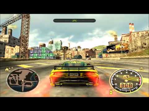 NFS MW PS2 DEMO Aston Martin DB9 - YouTube