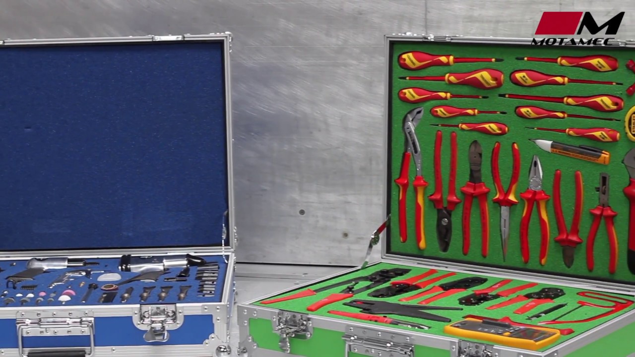 Motamec Tool Flight Cases with Shadow Foam Inserts - YouTube