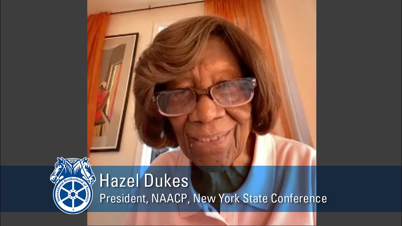 Reaching Out: NAACP President Hazel Dukes 06-05-2021 - YouTube