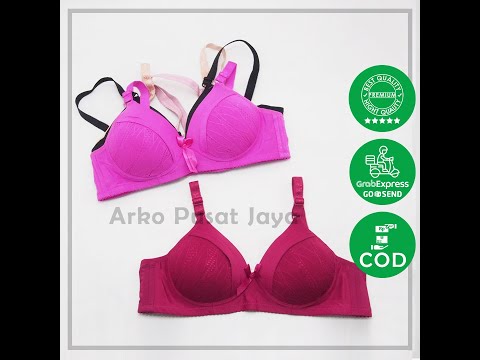 BH Motif Kupu Kupu - BH Murah - BH Tanpa Kawat - BH Model Baru - Bra Tanpa Kawat Murah Kekinian 8988