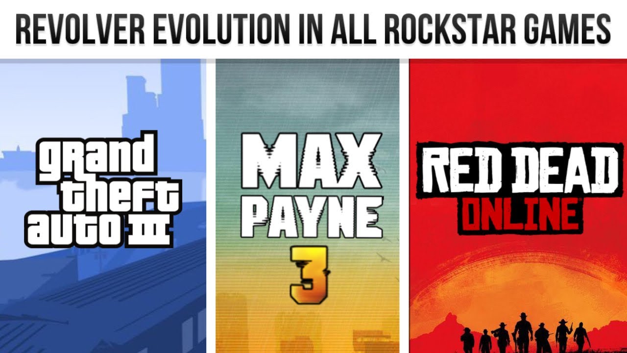 Revolver Evolution in all Rockstar Games!🔍 - YouTube