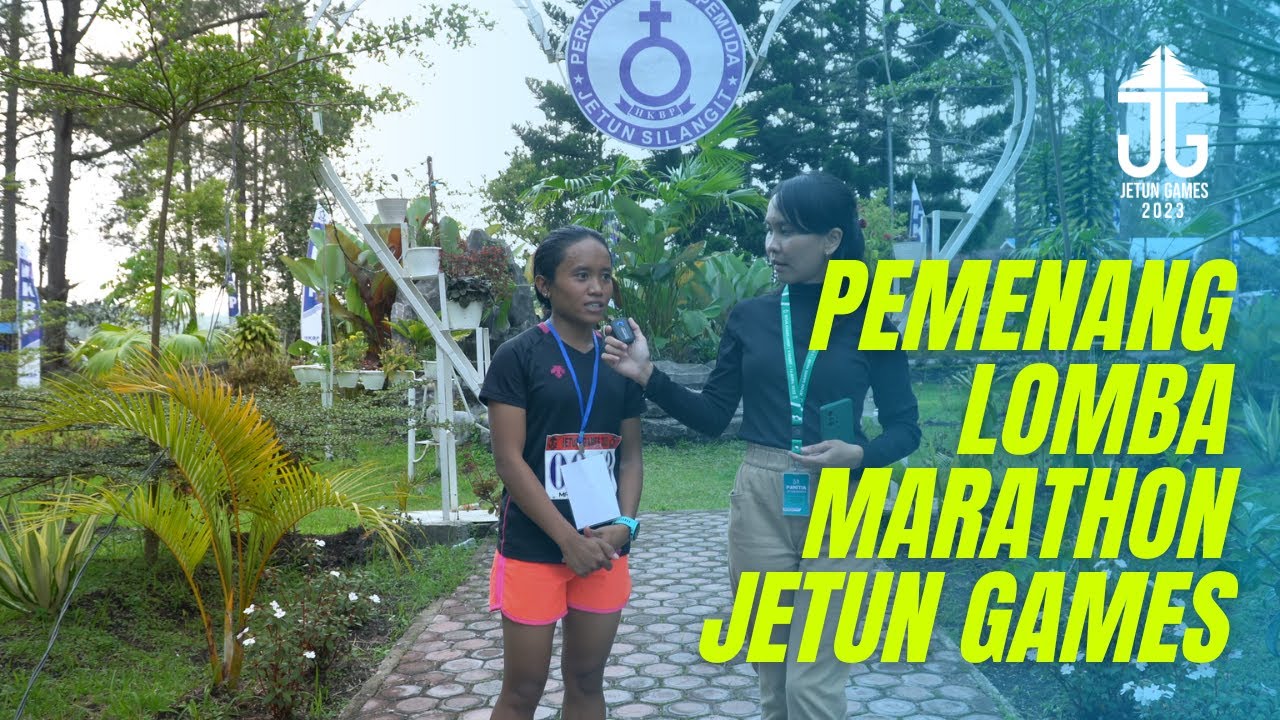 Pemenang Lomba Marathon 10 km Wanita | Jetun Games 2023 - YouTube