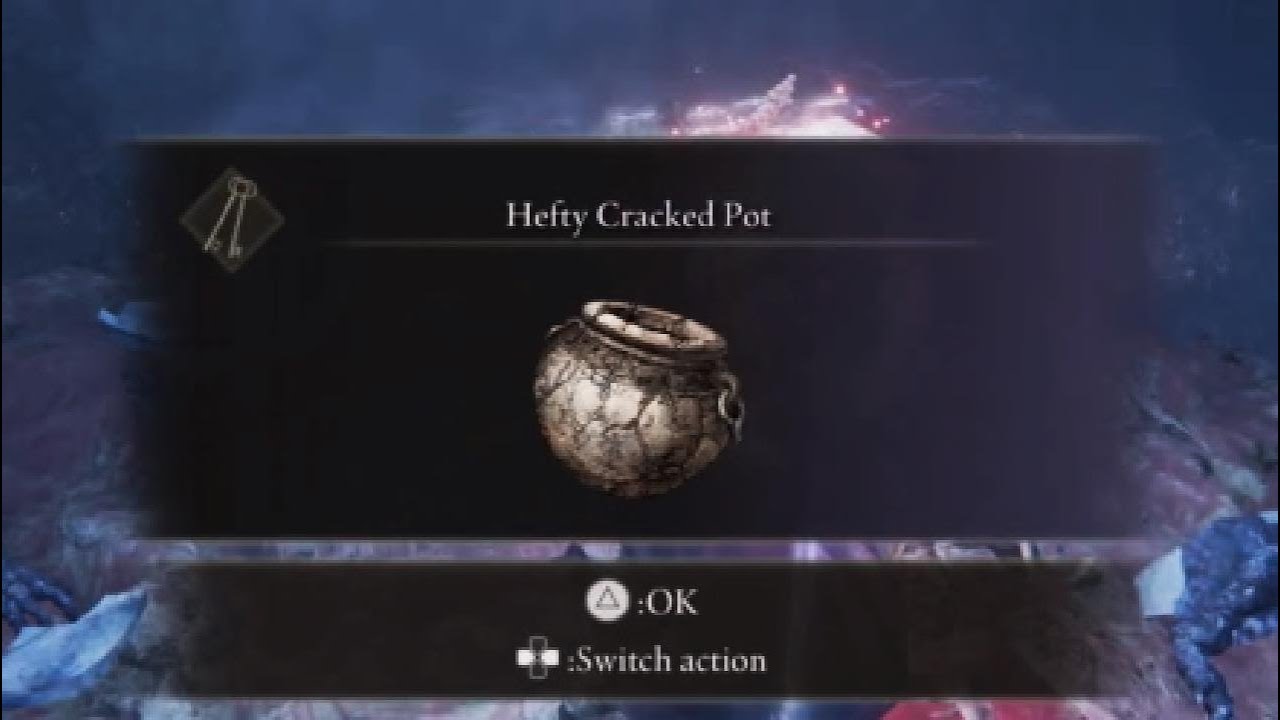 Elden Ring DLC Hefty Cracked Pot Location Lamenter's Gaol - YouTube