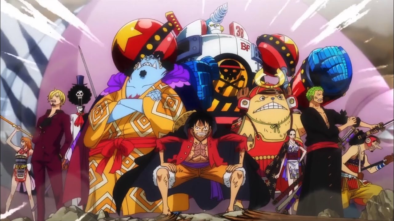 Luffy & His Crew Walks 1000 Episode (Overtaken) 🥺 ️One Piece Forever ️ ...