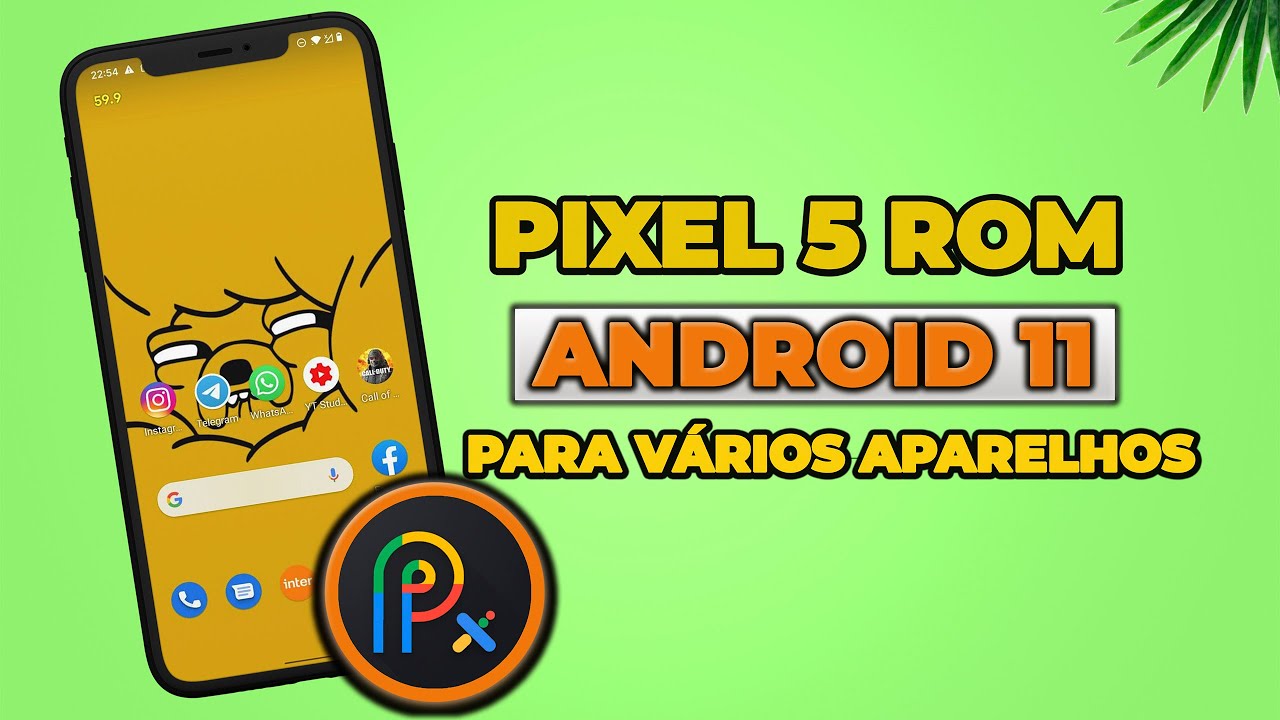 WOW! ANDROID 11 PARA VÁRIOS APARELHOS / PIXEL EXPERIENCE 11 / MUITA ...