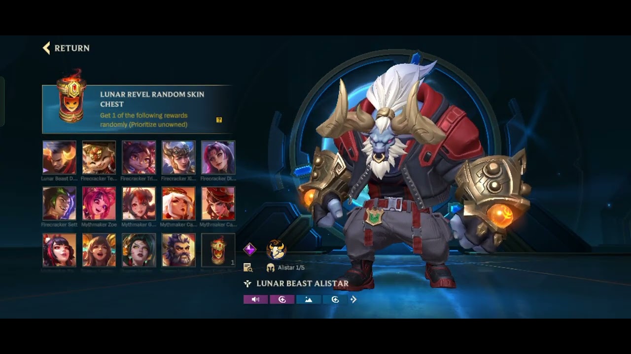 Lunar Revel Random Skin Chest (FREE) Event 2025 - YouTube