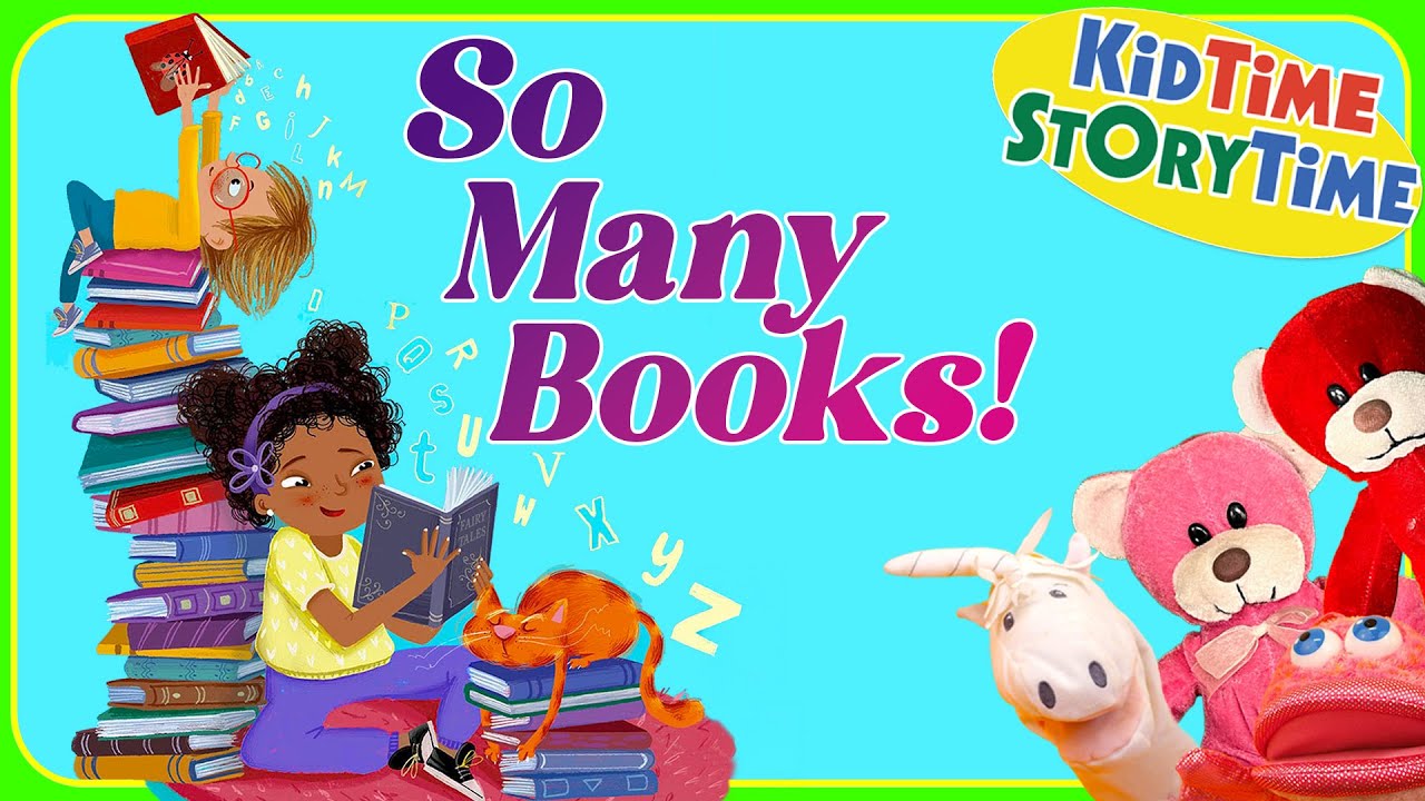 SO MANY Books | read aloud for kindergarten - YouTube