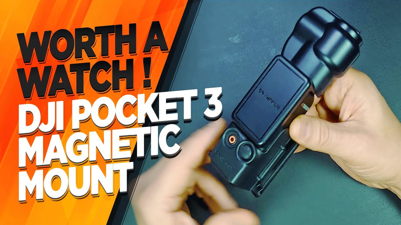 Check out this Magnetic Mount Holder for DJI Pocket 3 from Sunnylife ...