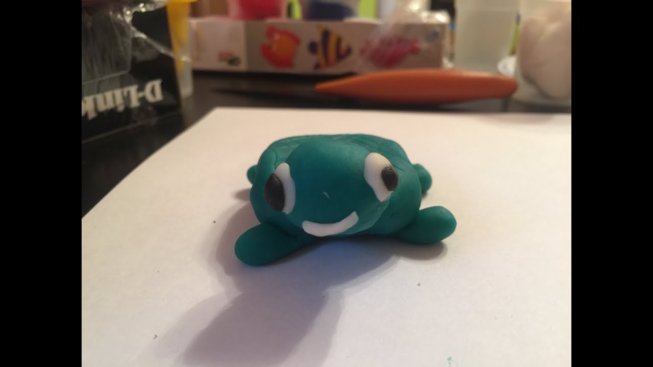 How to make plasticine turtle lifehack - YouTube