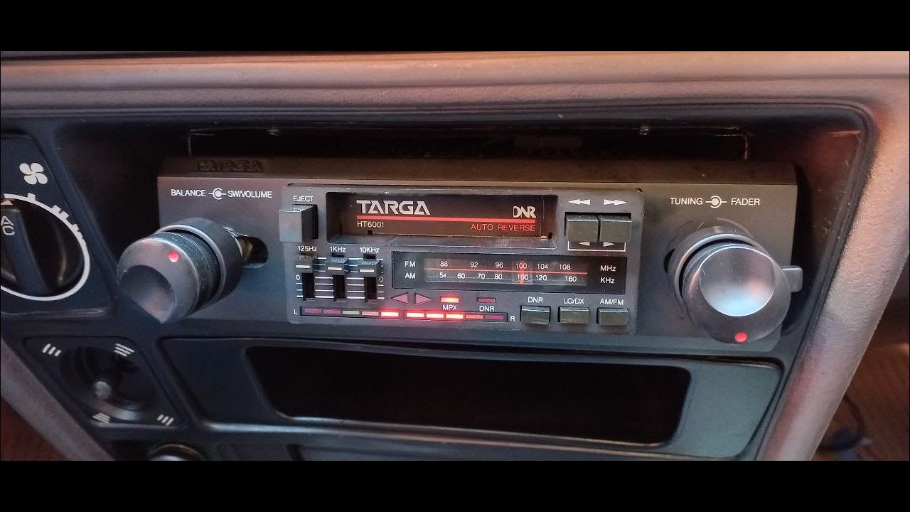 Radio Cassette Targa HT-6001 80s - YouTube