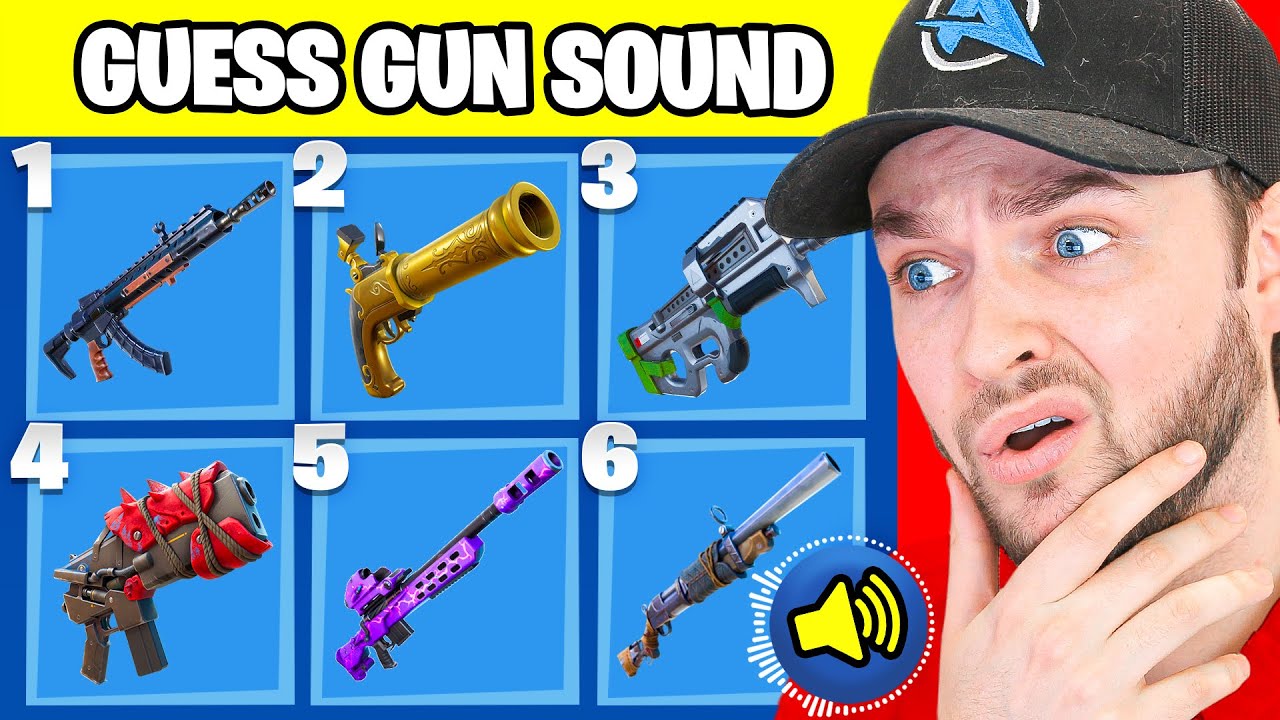 GUESS the Fortnite GUN by the *SOUND*! (Fortnite Challenge) - YouTube