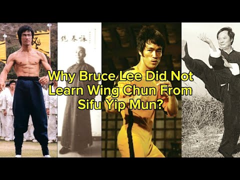 Why Sifu Yip Mun Discontinued To Teach Bruce Lee Wing Chun? #fypシ゚viral #brucelee - YouTube