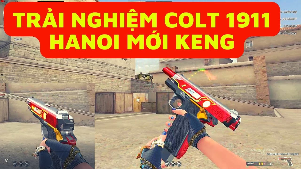 Bình luận CF - Trải nghiệm COLT 1911 HANOI mới cứng của CFVN - YouTube