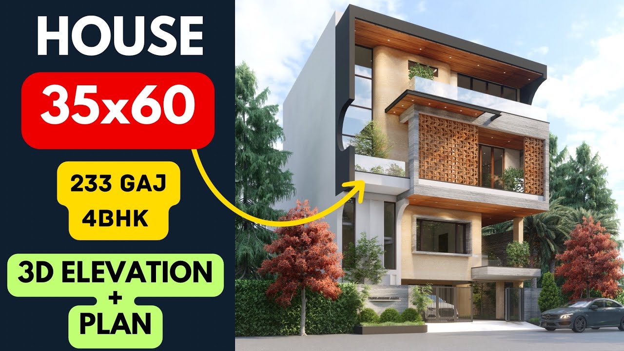 35x60 House Design 2023 | Duplex House Plan | 30*60 House Design ...