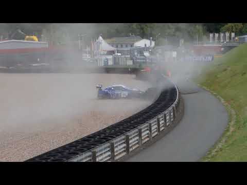 Spezial Tourenwagen Trophy Sachsenring 2017 Crash Nissan GTR GT3