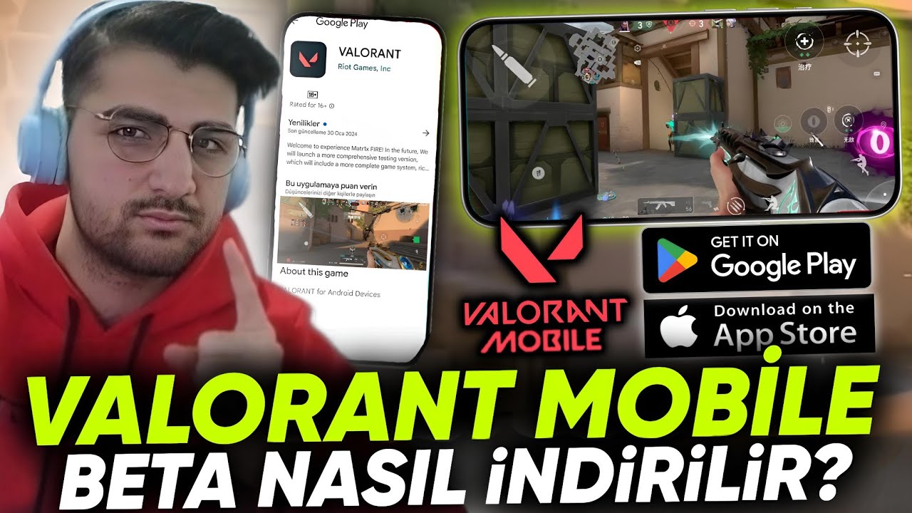 VALORANT MOBİLE BETA NASIL İNDİRİLİR? 😍🔥 - YouTube