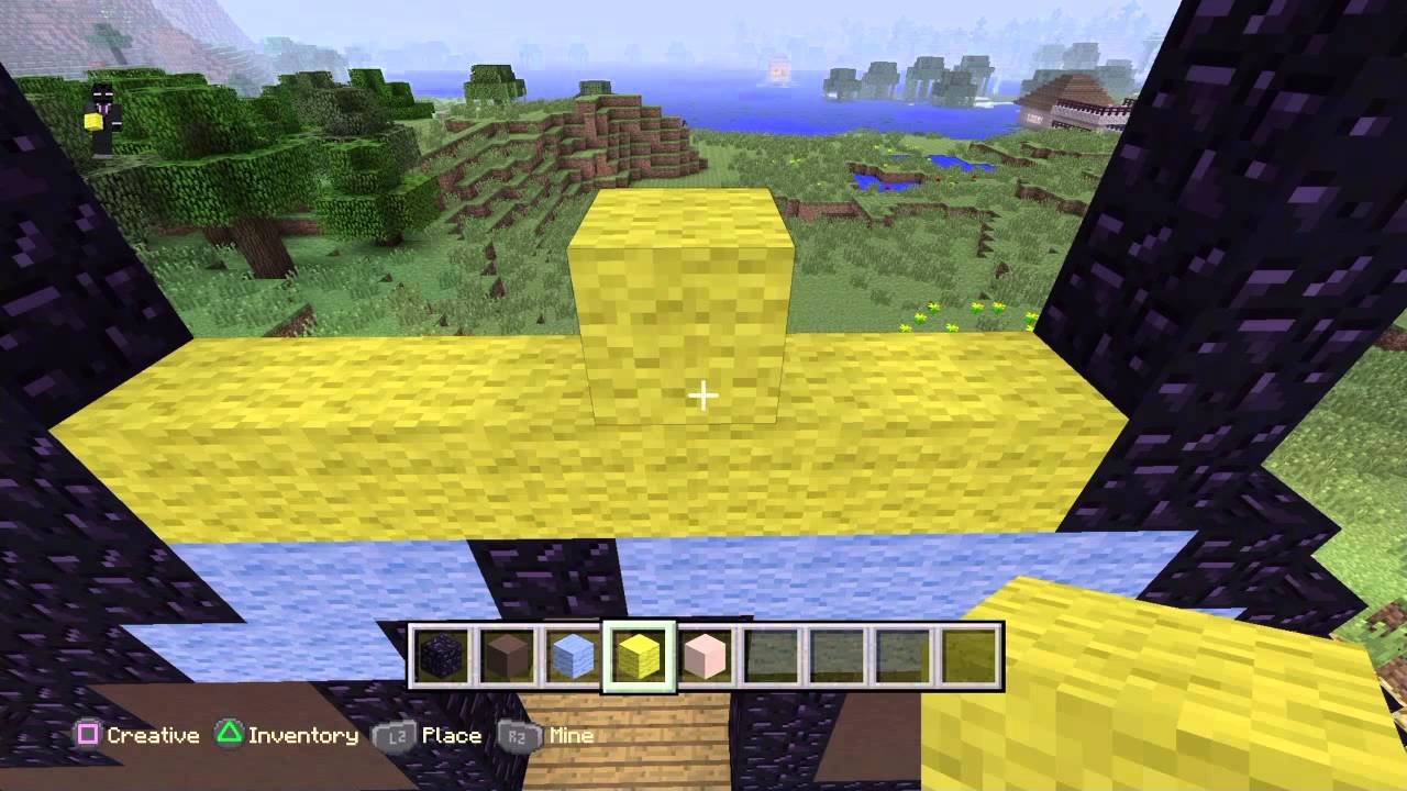Minecraft PS4: Tutorial build, Fallout guy thumbs up - YouTube