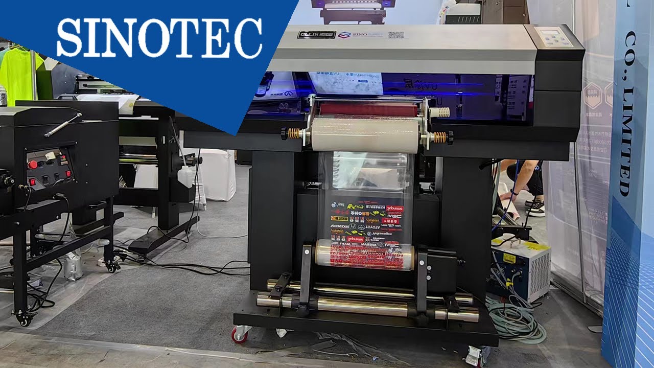 La impresora de rollo DTF UV para enrollar, imprimir y laminar todo en ...