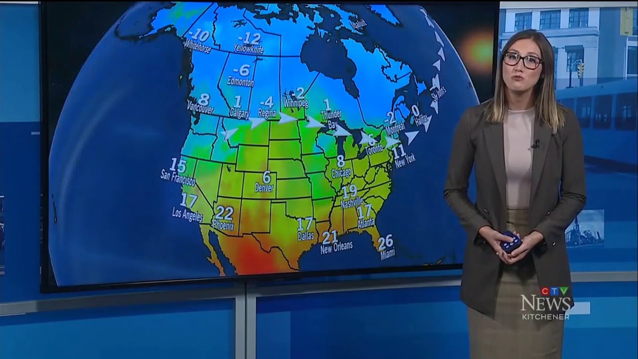 Shannon Bradbury Weather Brassiere Bustin' Hot Skirt Action Nov 25 ...