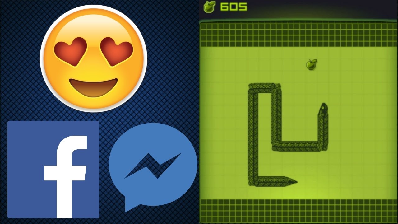 How To Play Nokia 3310 Snake On Facebook Messenger 2017 - YouTube