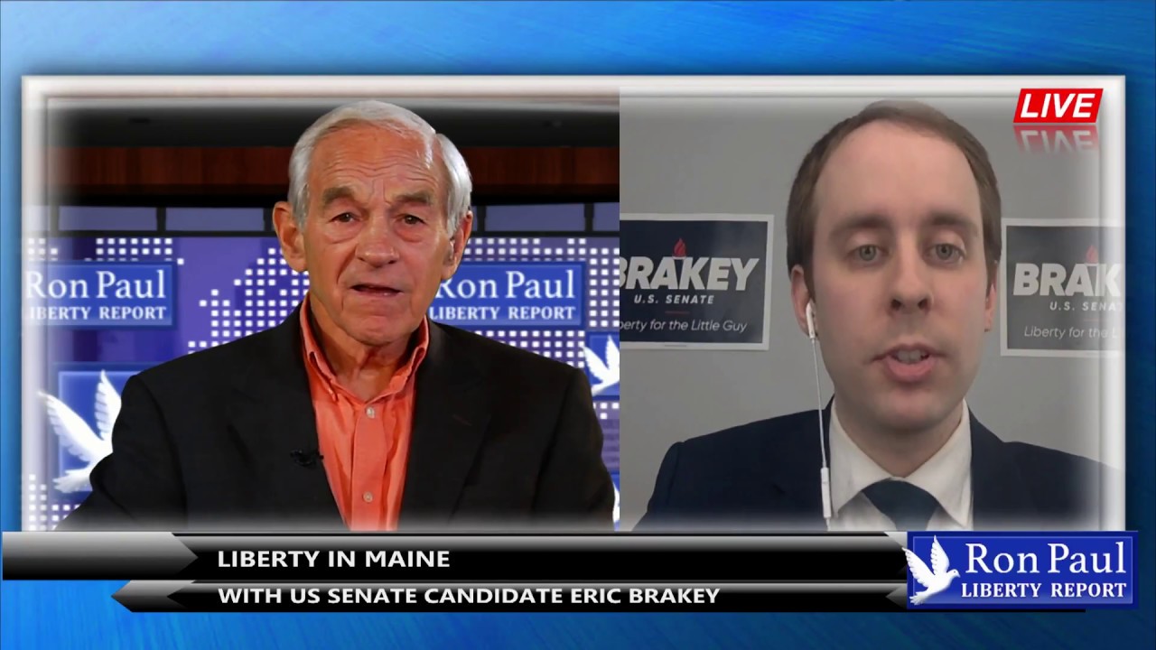 Liberty In Maine - With US Senate Candidate Eric Brakey - YouTube