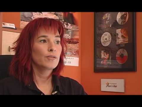 Entrevue 2/2 - Carolyne Jomphe - 2004 - YouTube