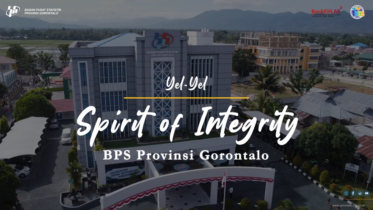 Yel-Yel Spirit of Integrity | BPS Provinsi Gorontalo - YouTube