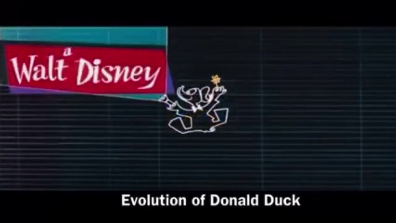 Evolution of Donald Duck - YouTube