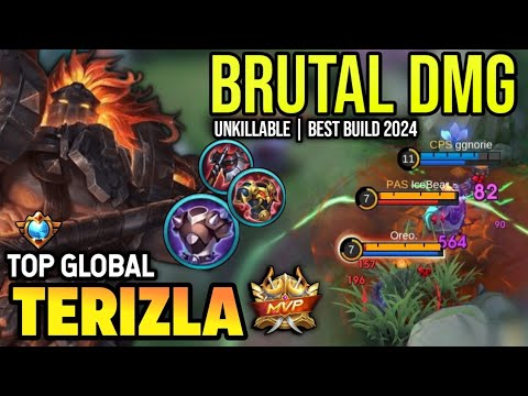 TERIZLA BEST BUILD 2024 | TOP GLOBAL TERIZLA GAMEPLAY | MOBILE LEGENDS ...