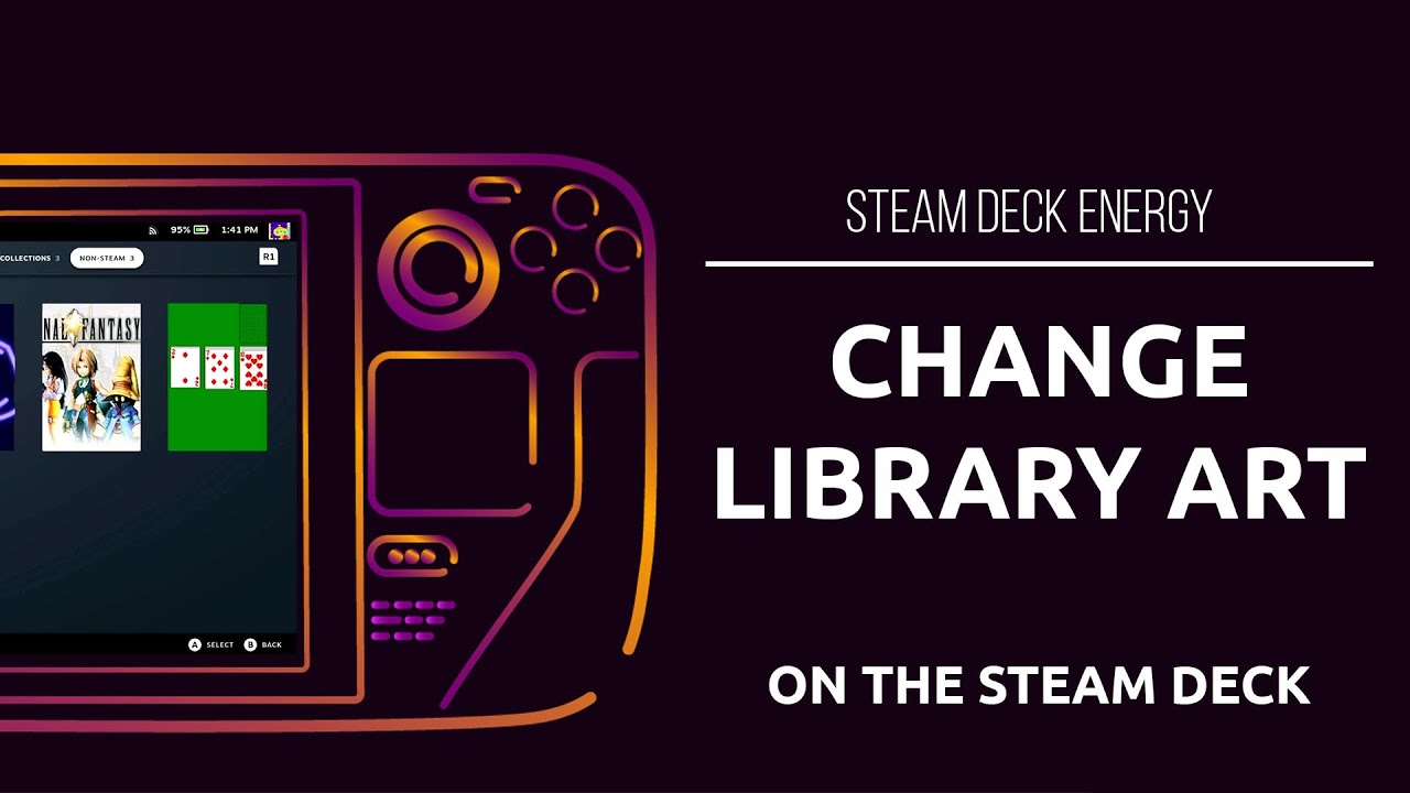 Change Library Art on the Steam Deck - YouTube