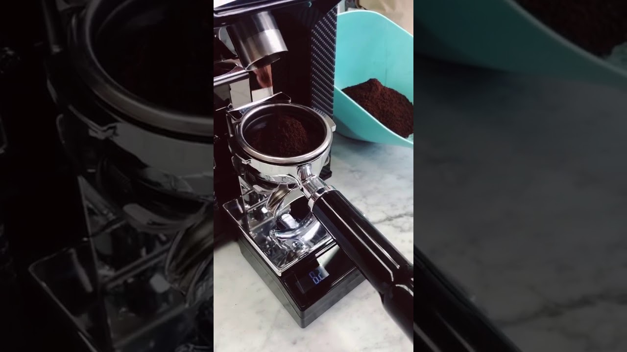 Coffee Tech Gravimetric Coffee Grinder Prototype - YouTube
