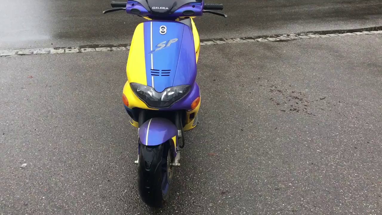 Testfahrt - Gilera Runner 50 C14 2T - HD - YouTube