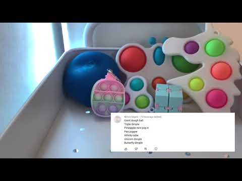 Packing a fake fidget order!! #2 | fidgets - YouTube