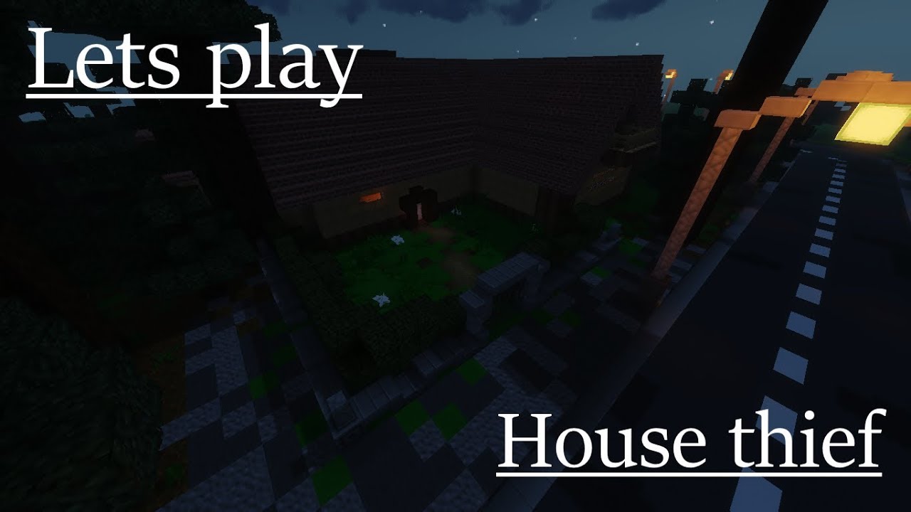 ROBBING & ESCAPING THIS HOUSE! - House Thief - Minecraft Map - YouTube