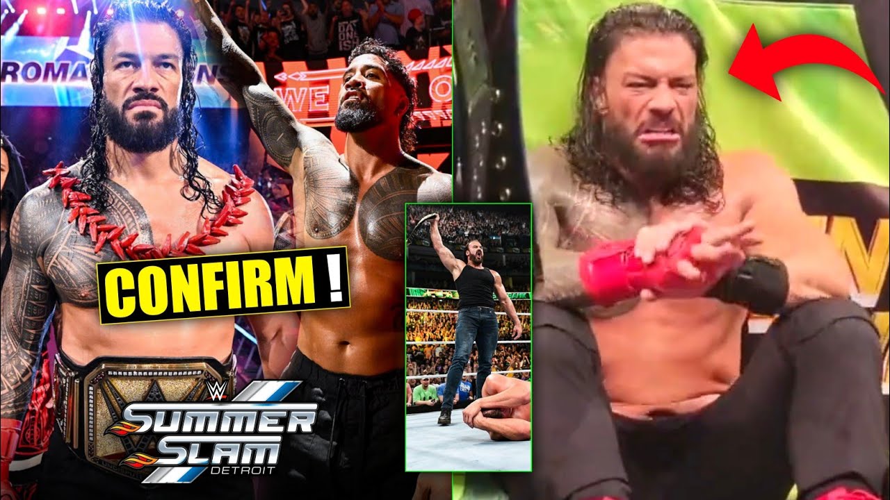 ROMAN Vs JEY UNDISPUTED Title MATCH Confirm 🔥 ! | Roman Reigns CRYING ...