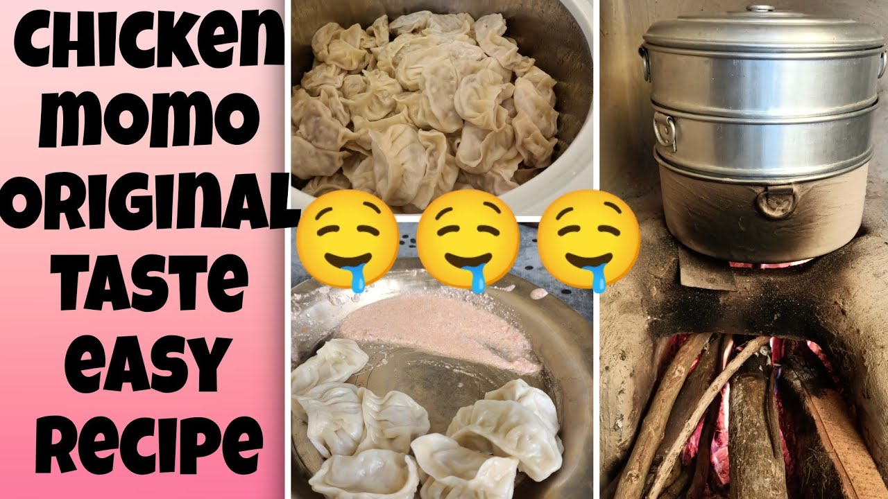 Chicken Momo Original Recipe || Easy and simple way || Chicken Momo ...