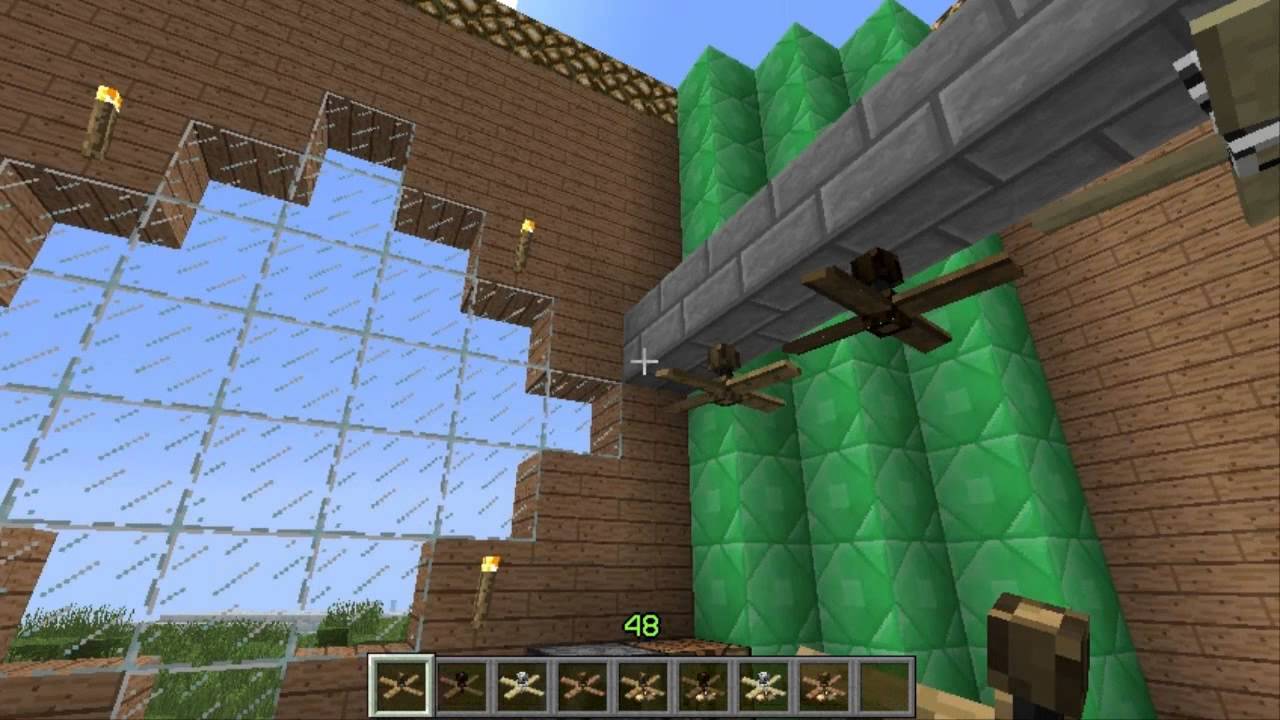Minecraft Mod | Celing Fan Mod [1.4.7] - YouTube