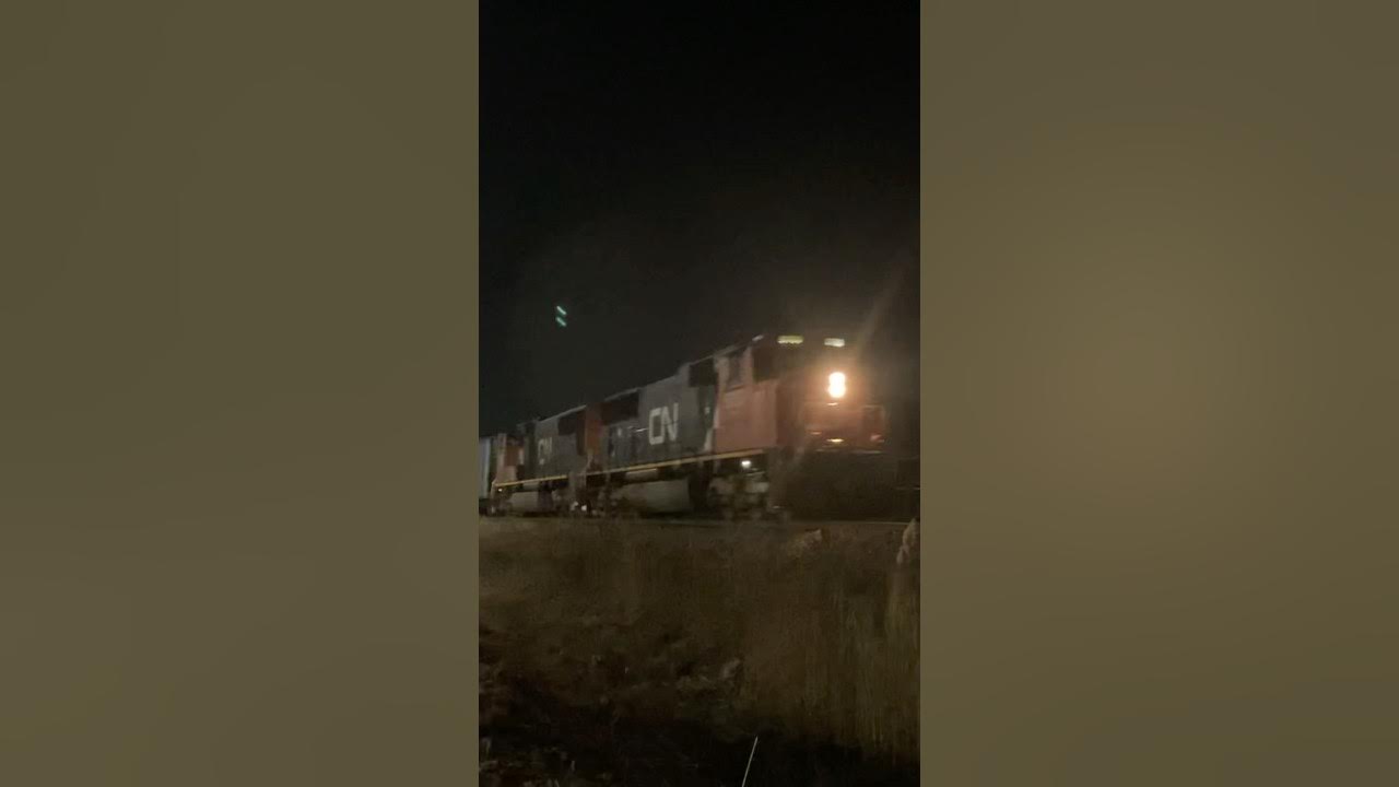 (RARE SD75I DUO) CN 5783 SD75I leads CSX B705 through Clark w/ CN 5695 SD75I trailing aswell ...